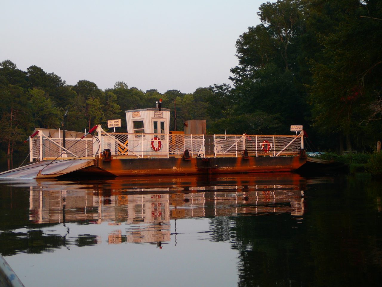 Hertford County Cable Ferry Resumes Service | Coastal Review