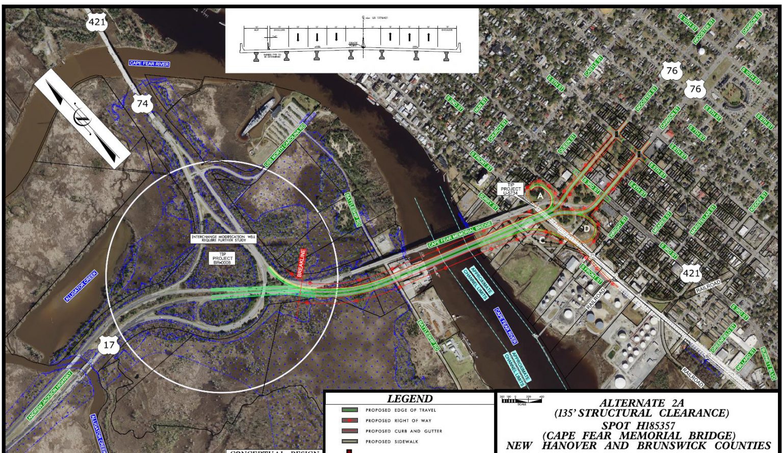 Special meeting set on proposal to replace Cape Fear bridge | Coastal ...