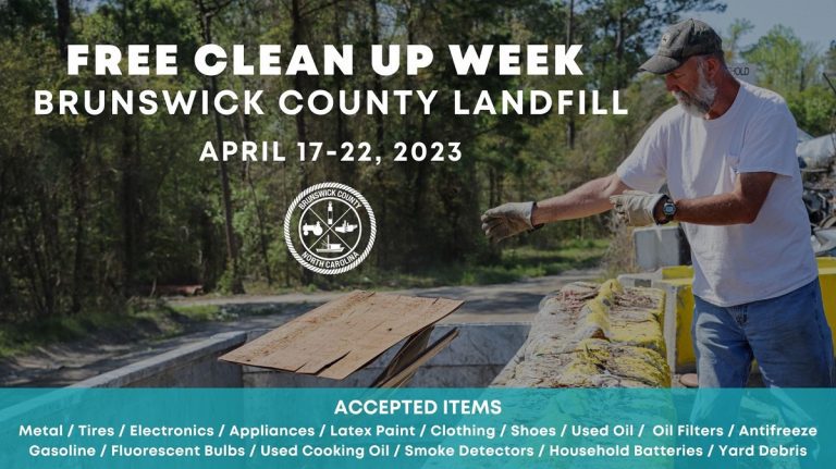 It's 'Free Clean Up Week' for Brunswick County residents | Coastal Review