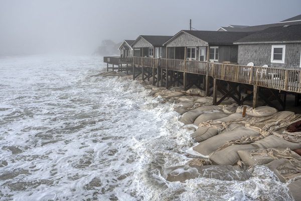 Photographer captures Buxton beach after storm damage | Coastal Review