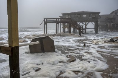 Photographer captures Buxton beach after storm damage | Coastal Review