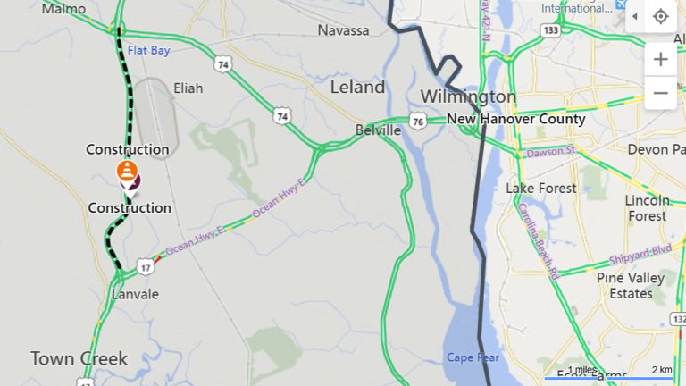 Construction to resume on I-140 stretch in Brunswick County | Coastal ...